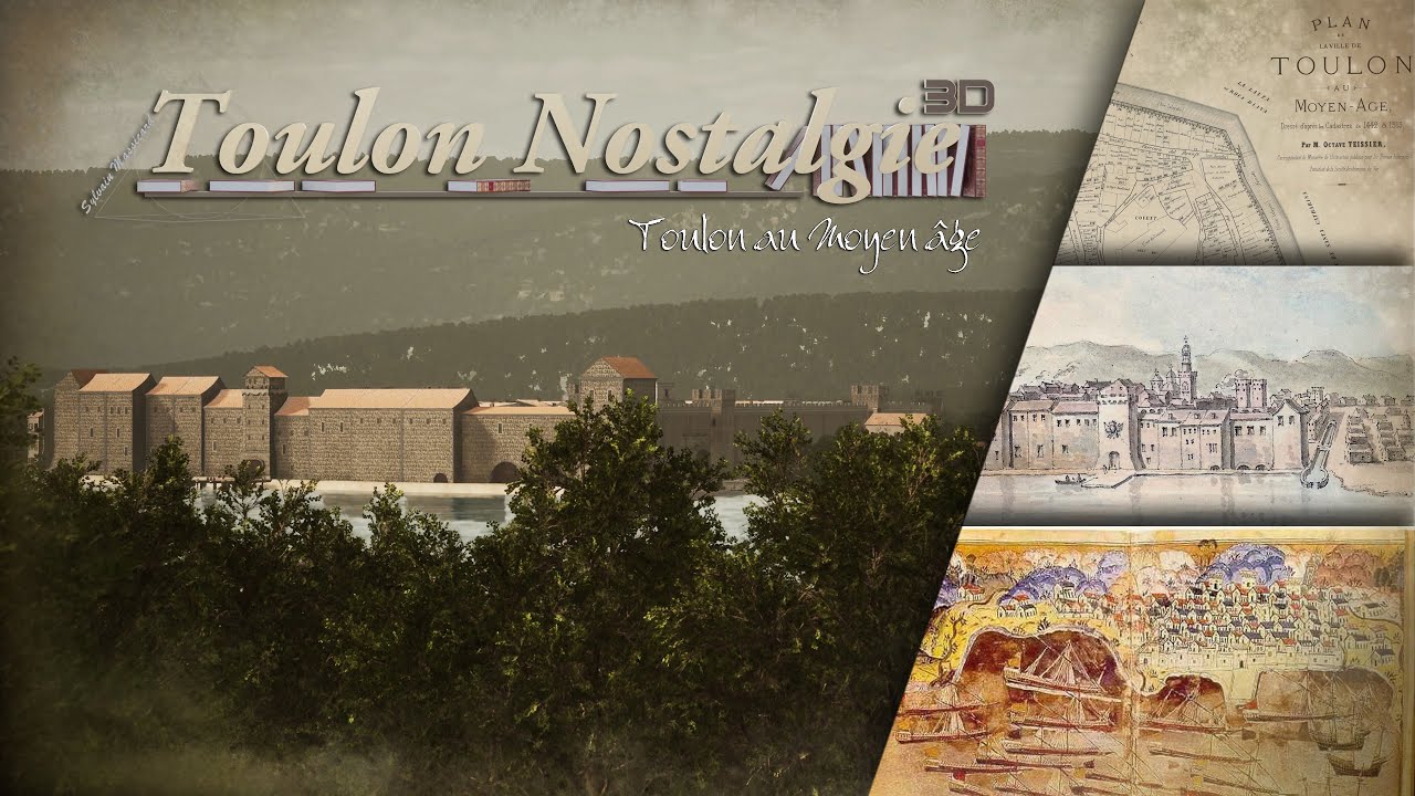 Toulon en 3D au Moyen âge - YouTube