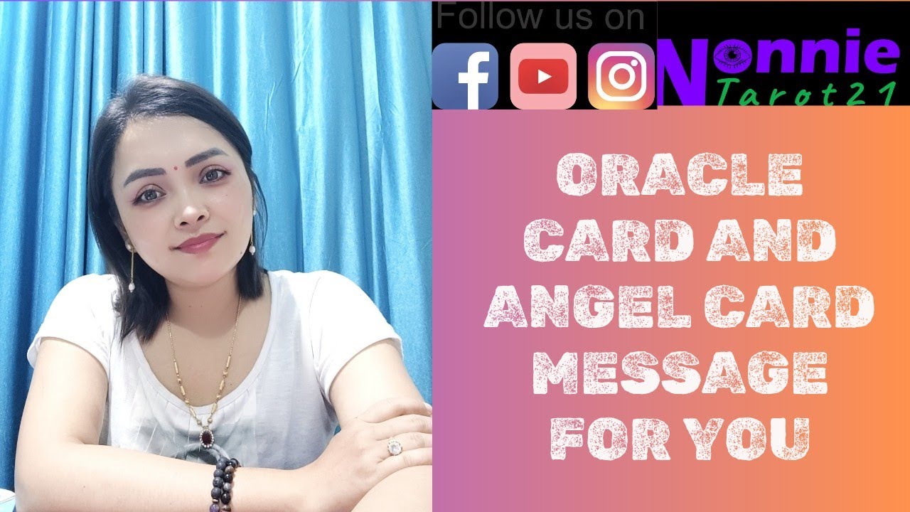 Oracle and angel card message #oraclecards #nonnietarot21 #advice - YouTube