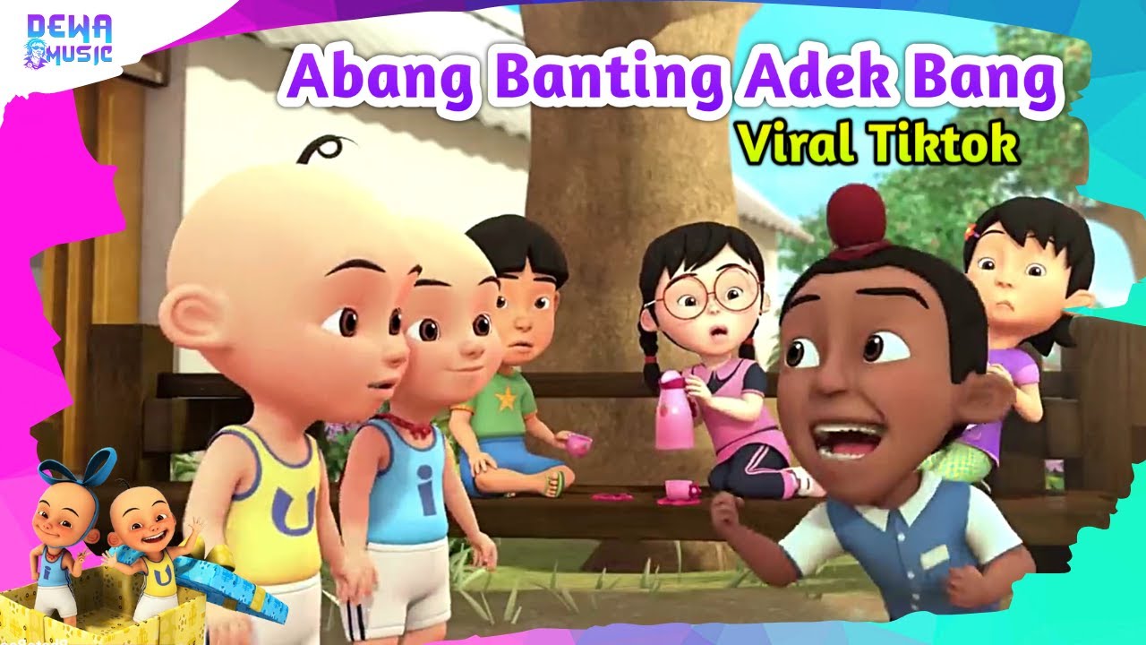 Abang Banting Adek Bang Remix Versi Upin Ipin Terbaru Youtube