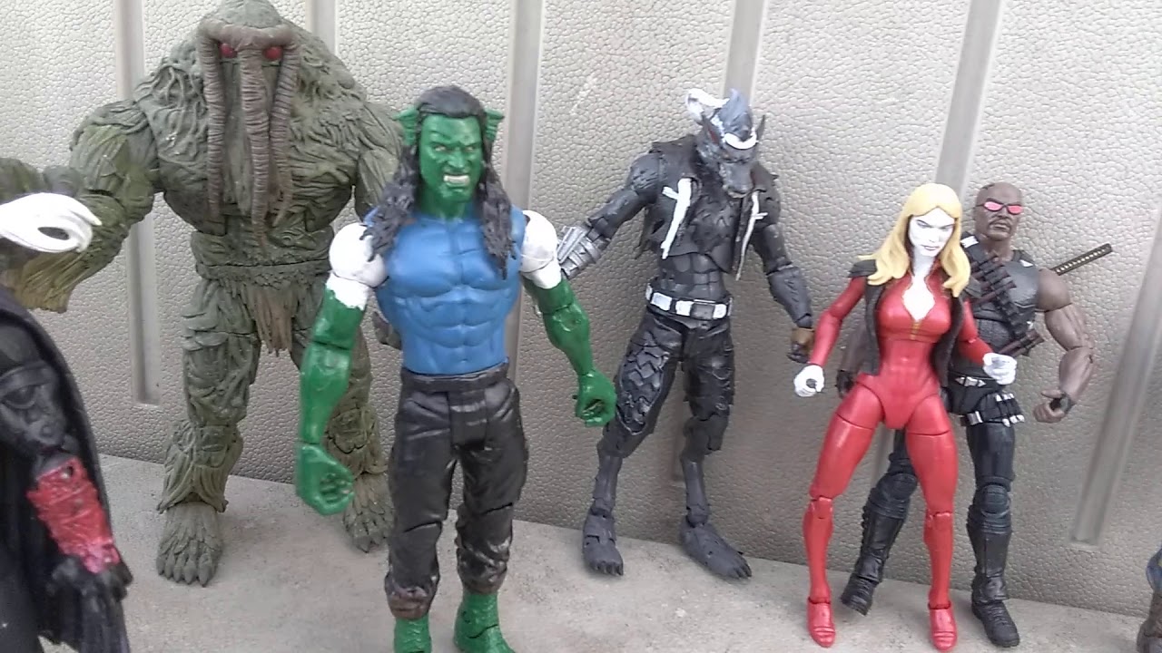 Marvel legends Howling Commandos Monster toys - YouTube