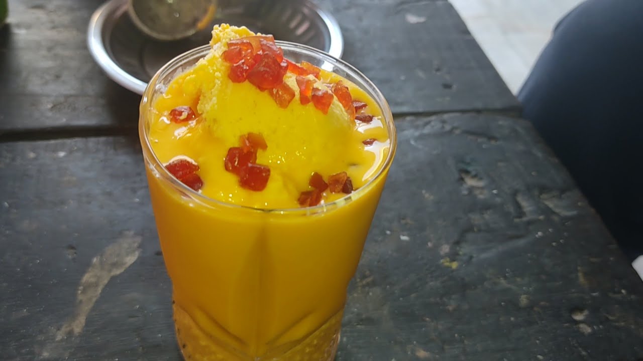 Mango Milk shake|Alphonso mango milk shake|#Milkshake #mangomilkshake # ...