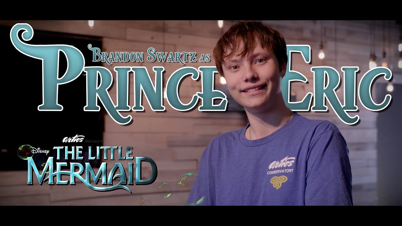 Brandon Swartz as Prince Eric | The Little Mermaid | Artios Academies ...