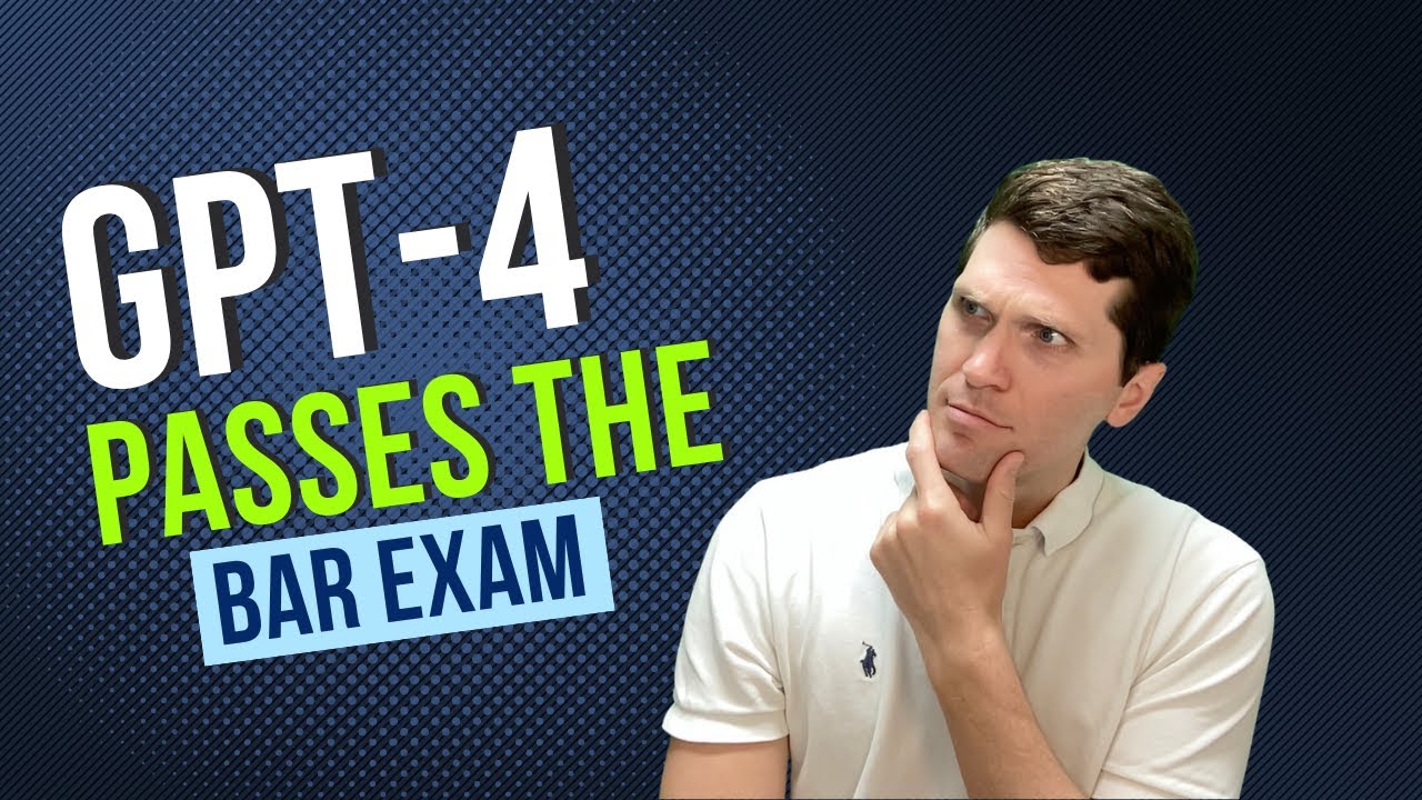 GPT-4 Passes the ENTIRE Bar Exam - YouTube