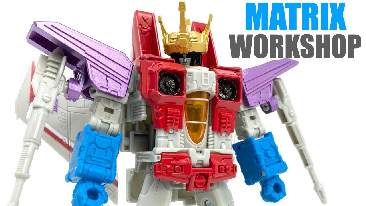 Matrix Workshop WFC CORONATION STARSCREAM Upgrade Kit Review - YouTube