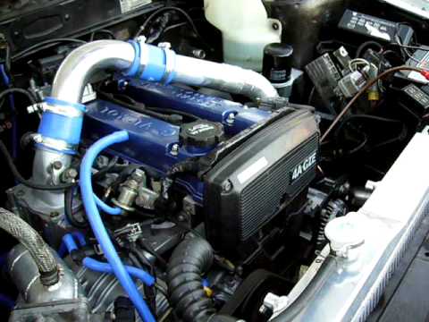 AE86 4AGZE Successful start up - YouTube