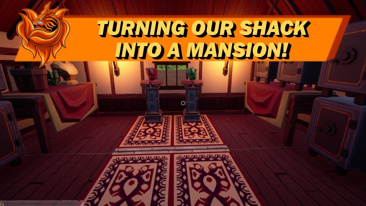 Turning Our Shack into A MANSION! - Hydroneer - YouTube