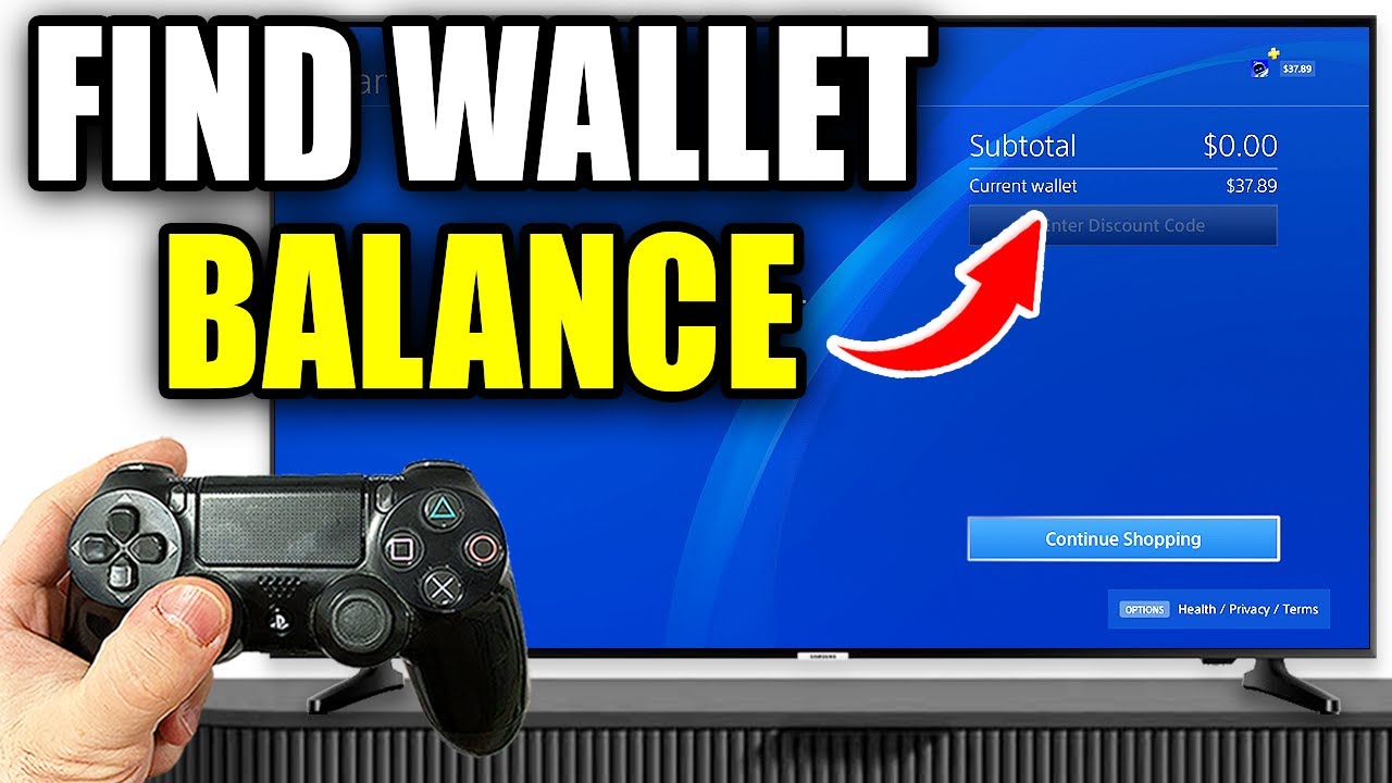 How To Check Wallet Balance On PS4 - Easy Guide - YouTube