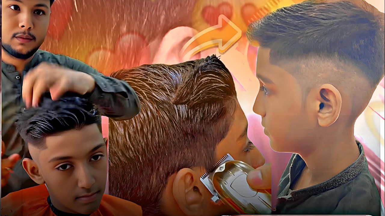One side hair style ️👌 - YouTube