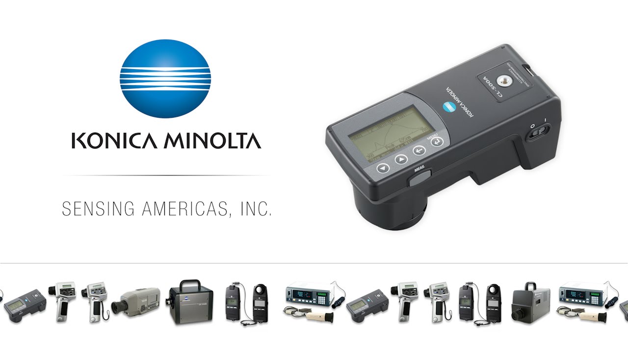What's New CL-500A Illuminance Spectrophotometer - Konica Minolta ...