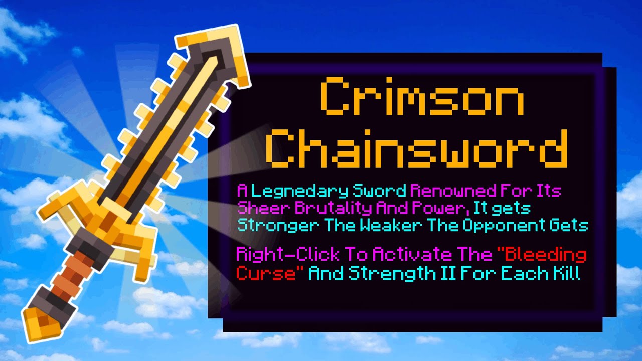The Crimson Chainsword Shreds Up Hoplite! - YouTube