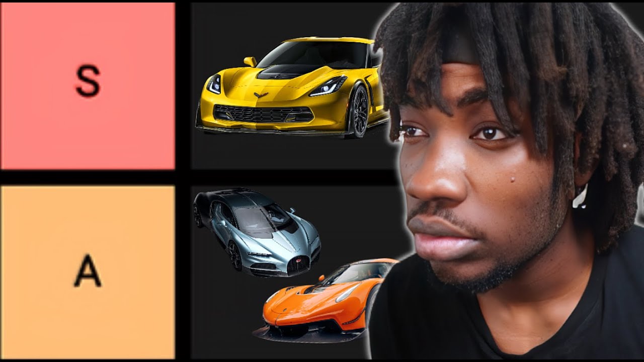 The Ultimate Car Tier List - YouTube