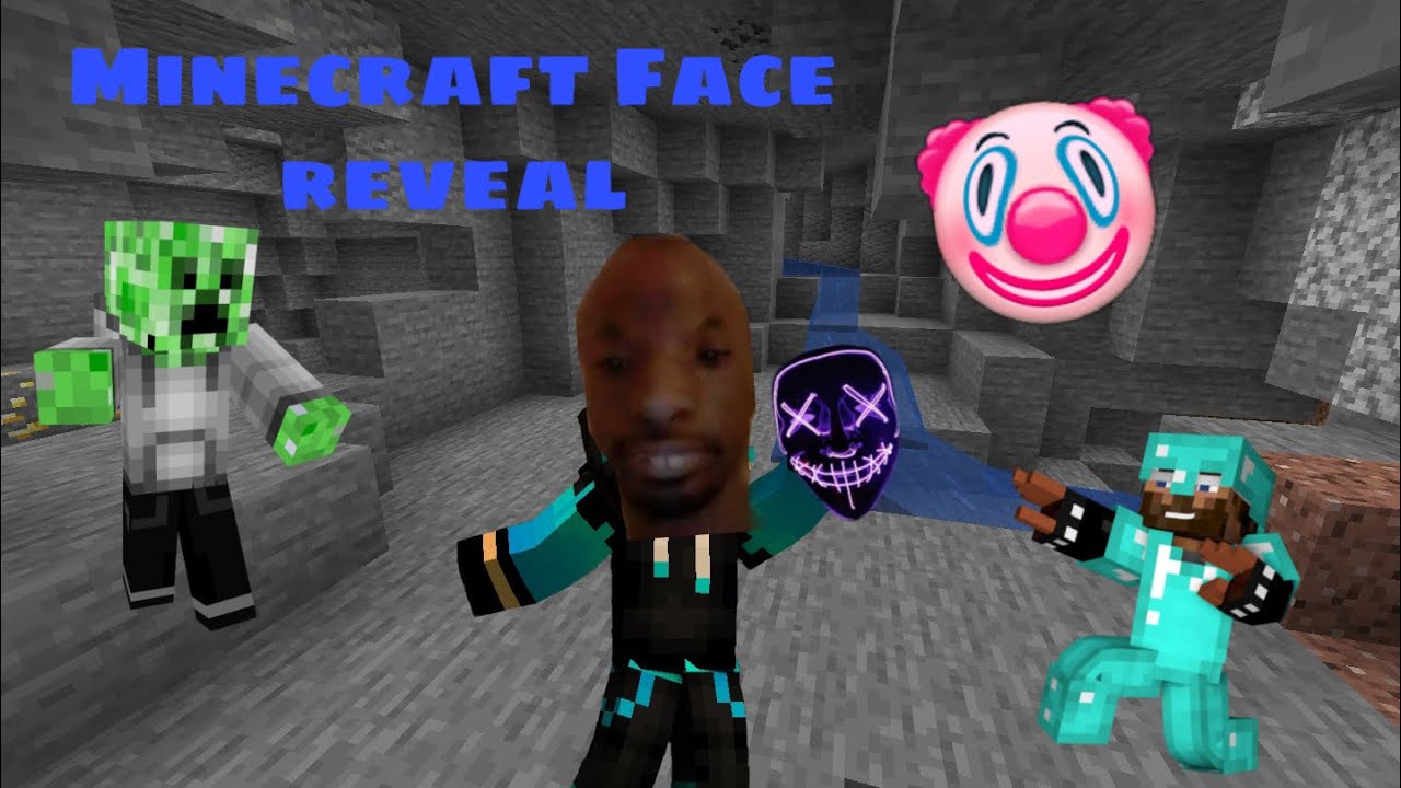 Minecraft (Face reveal) 😱😱 - YouTube