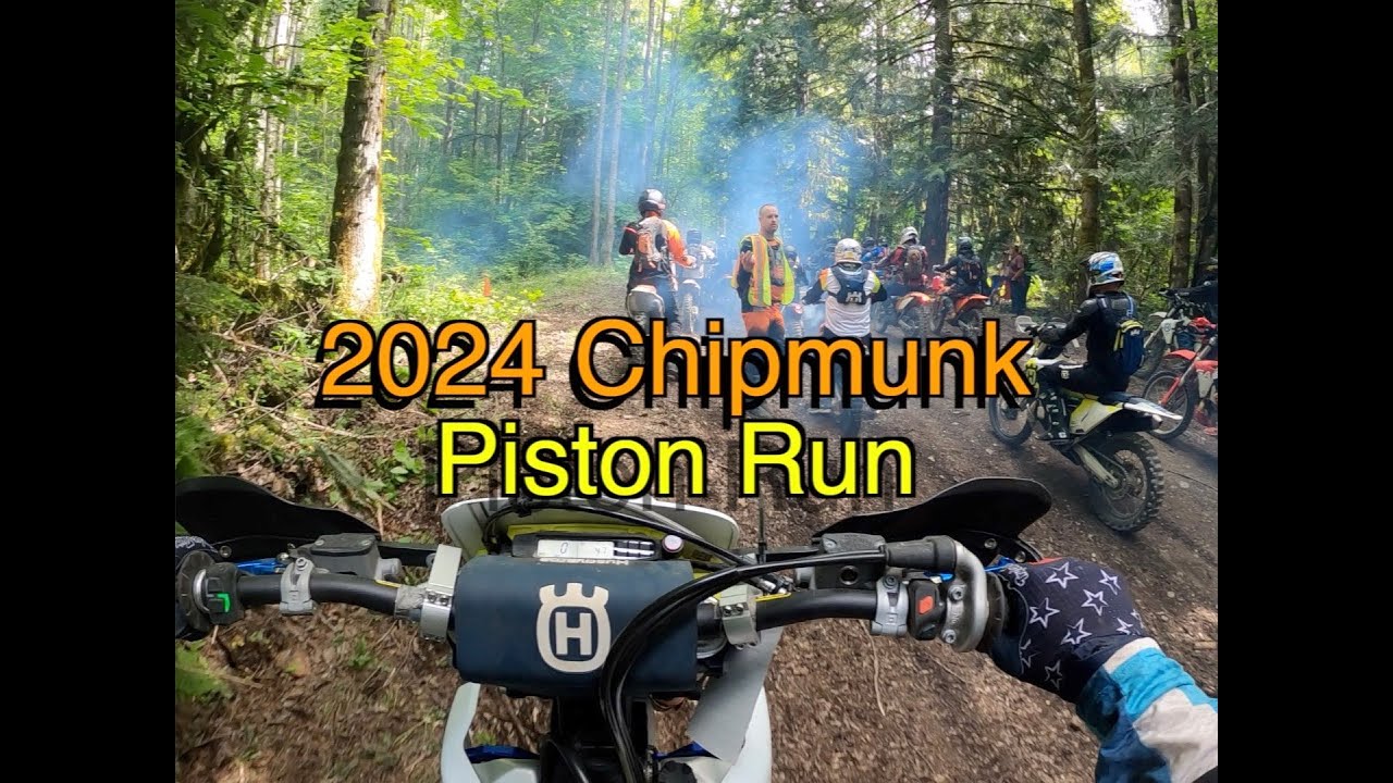 2024 Chipmunk Piston run - YouTube