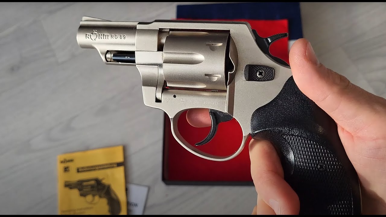 Röhm RG89 Combat // 9mmR // Review // PTB-451 - YouTube