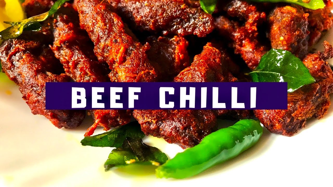 ബീഫ് ചില്ലി🌶🌶🥩🧅 || BEEF CHILLI KERALA STYLE - YouTube