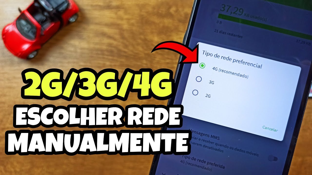 COMO MUDAR O TIPO DE REDE 2G/3G/4G OU ATÉ 5G MANUALMENTE - YouTube