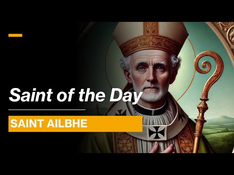 Saint of the Day: St. Ailbhe | September 12, 2024 - YouTube