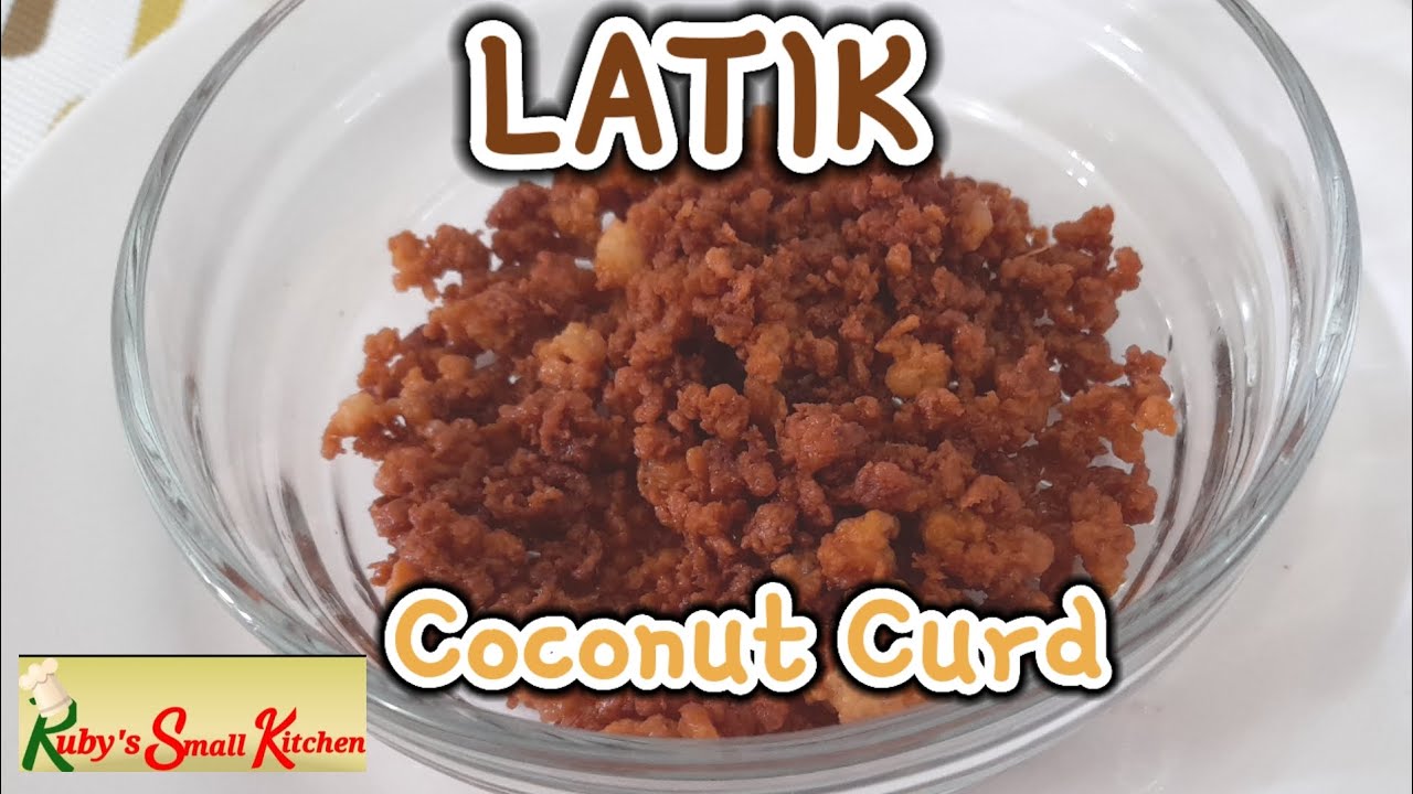How to make Latik or Coconut Milk Curd a step by step cooking of latik ...