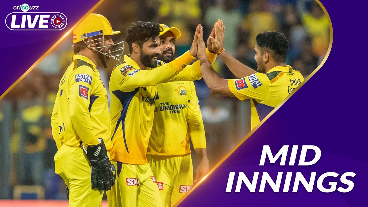 #MIvCSK | Cricbuzz Live: Match 12, Mumbai v Chennai, Mid-innings show ...