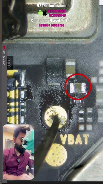 Battery Connector VBAT line Shorting #5g #android #cr7 #iphone #Battery #connectors - YouTube