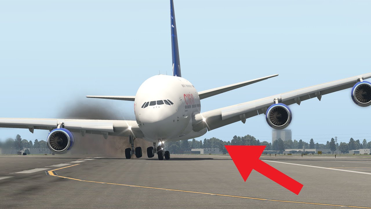 A380 Pilot Saved All Passengers With This Amazing Landing - YouTube