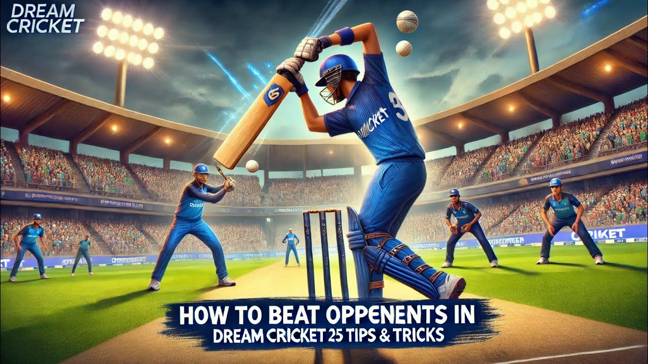 How to Beat Opponents in Multiplayer | Dream Cricket 25 Tips & Tricks ...