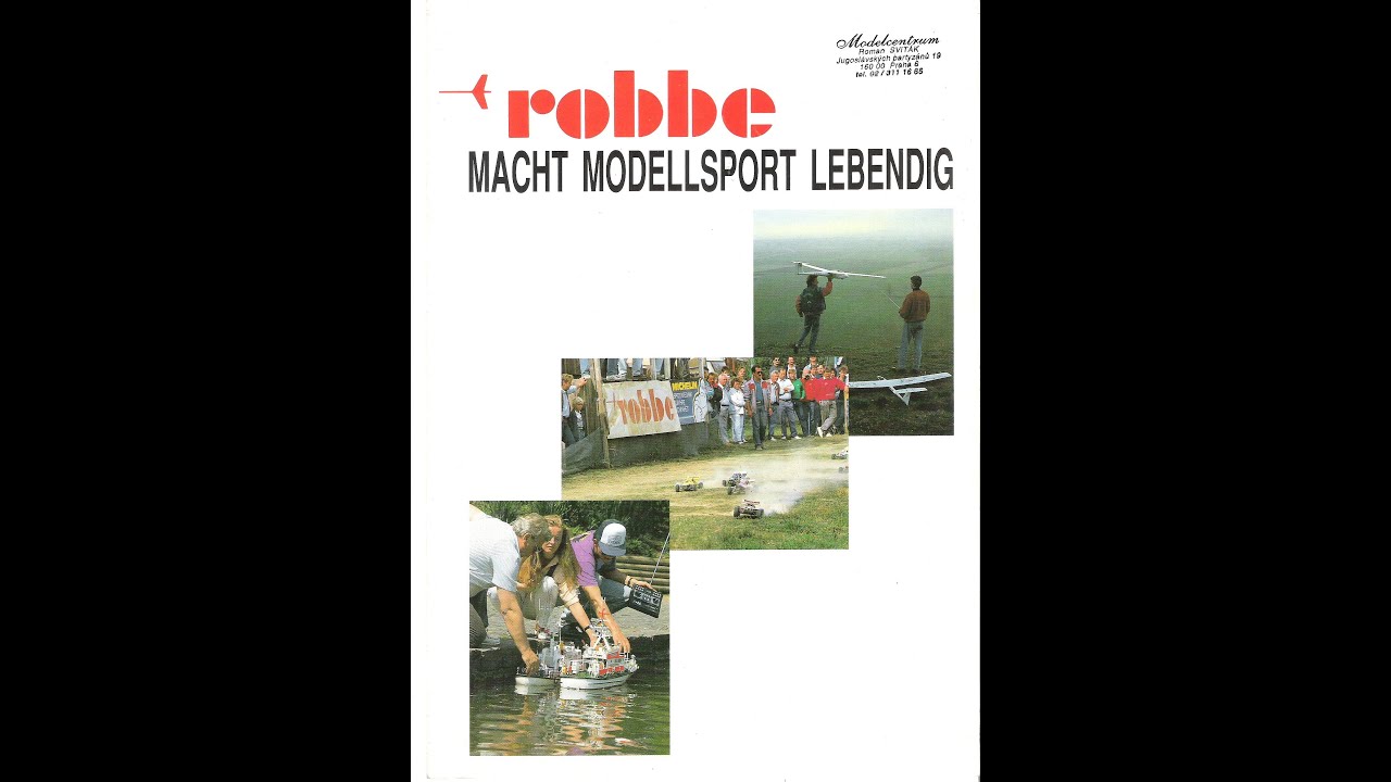 Vintage RC catalogue - Robbe - YouTube