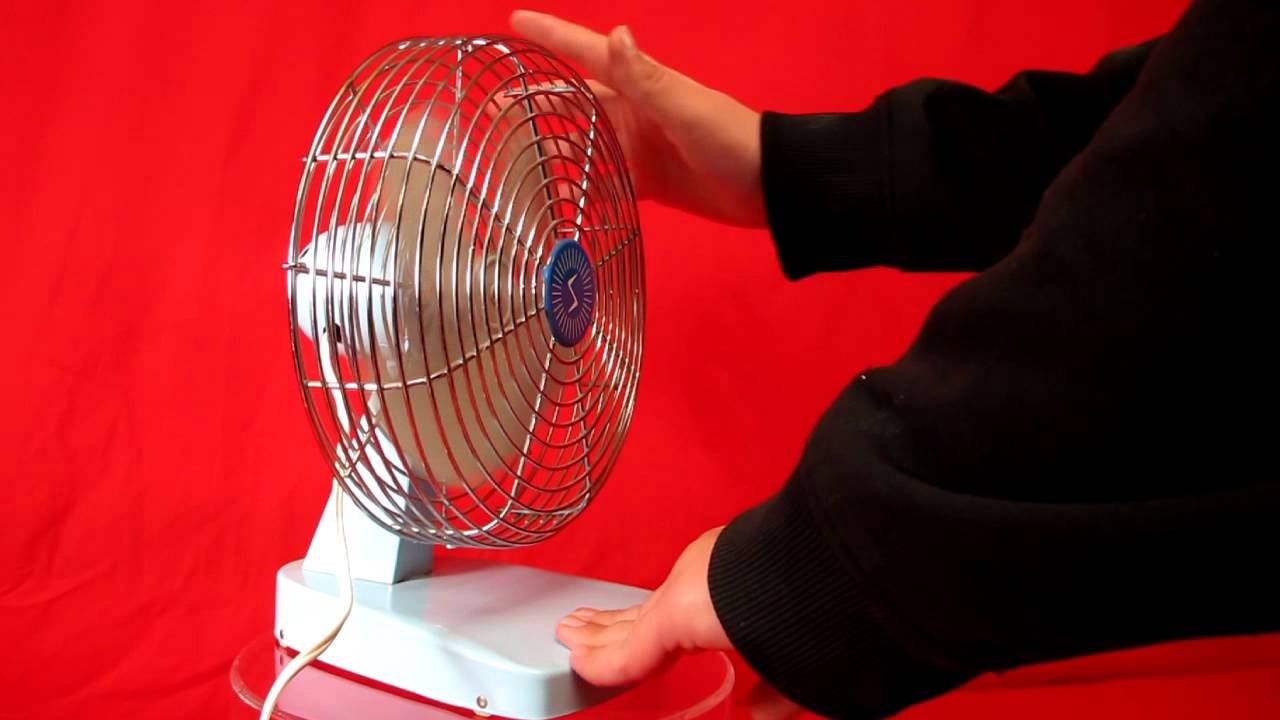 Vintage Superior Electric Superlectic Fan Working - YouTube