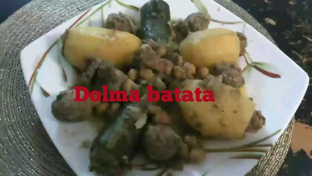 Dolma batata- pomme de terre farcie - YouTube