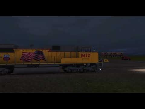 TRS22 Railfanning: CSX I192-01 with UP 8472 Leading - YouTube