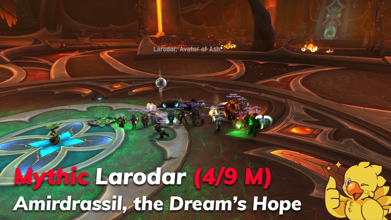 [WoW] Mythic Larodar, Keeper of the Flame (4/9 M) - Amirdrassil, the ...
