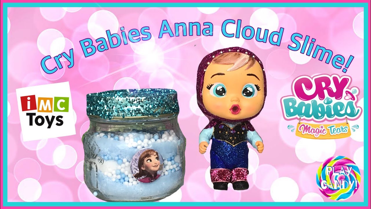 Custom Cry Babies Frozen Anna - makes Cloud slime! #crybabies # ...