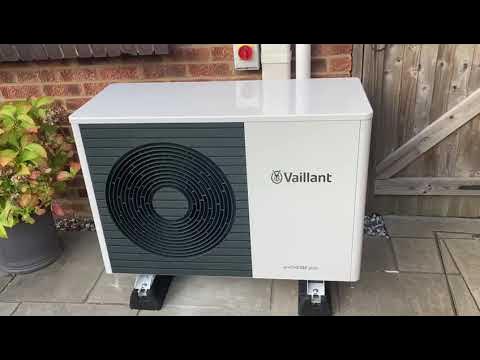 Vaillant Arotherm Plus 5kw Air Source Heat Pump Install - YouTube