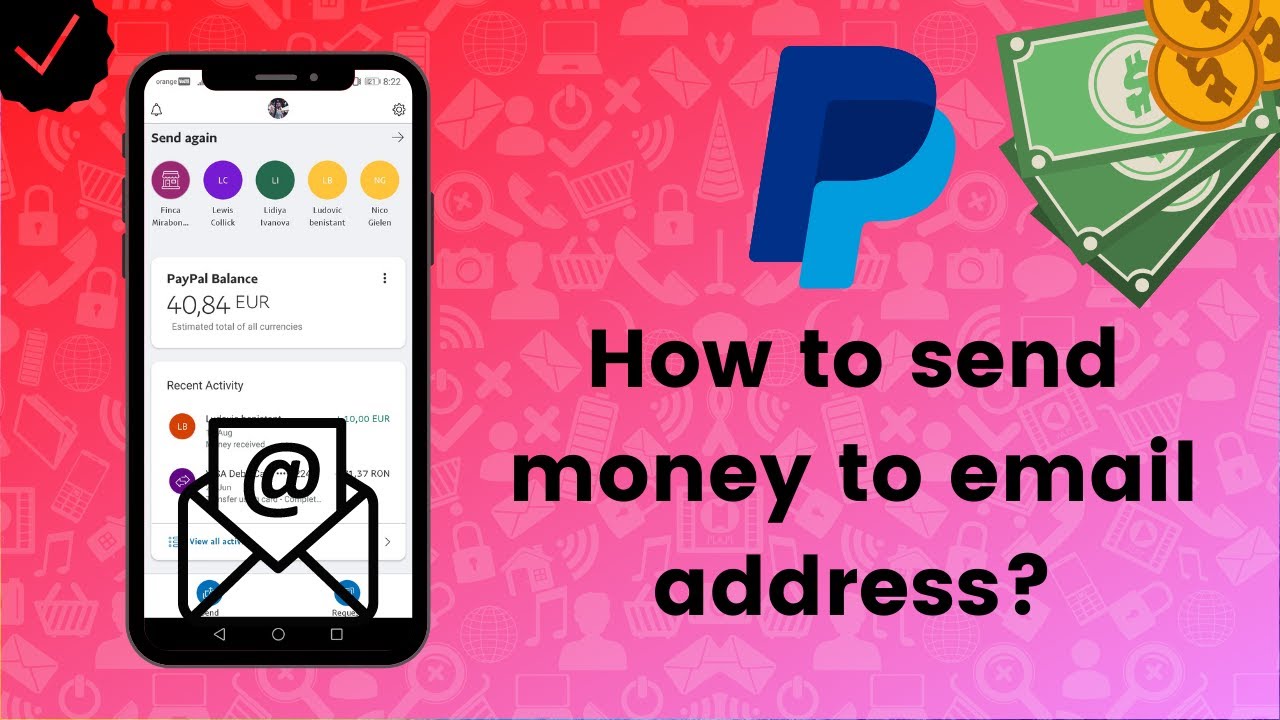 How to send money on PayPal to an email address? - PayPal Tips - YouTube