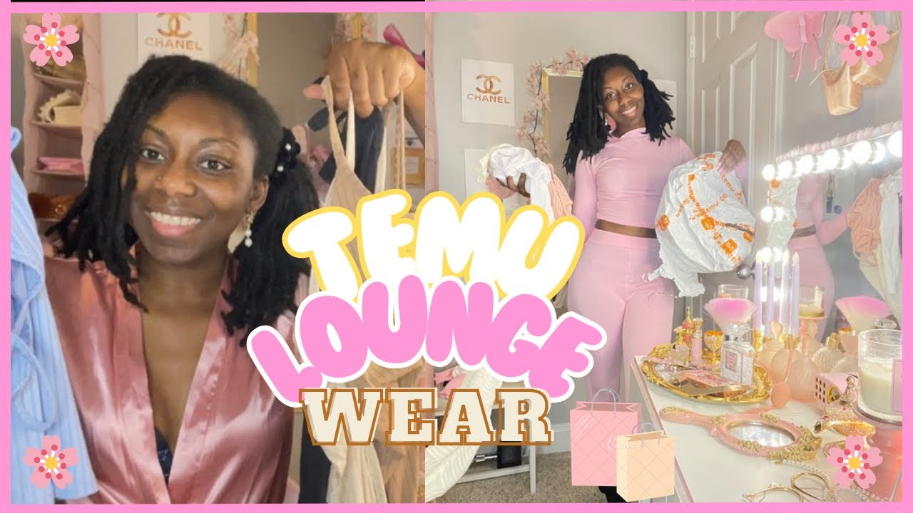 🌸Temu Lounge Wear Haul | Cute, Girly, Comfy 🌸 - YouTube