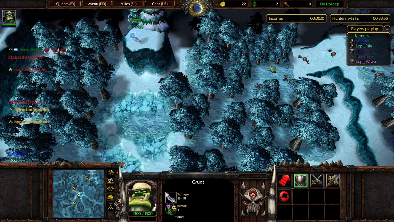 WC3 Custom Games but wiwu is depressed from the Tanoan Op VOD 11/22/19 ...