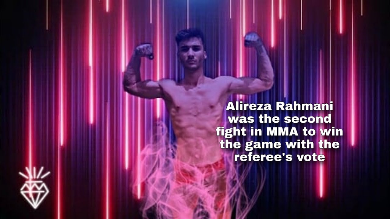 Ali reza rahmani's second fight in mma - YouTube
