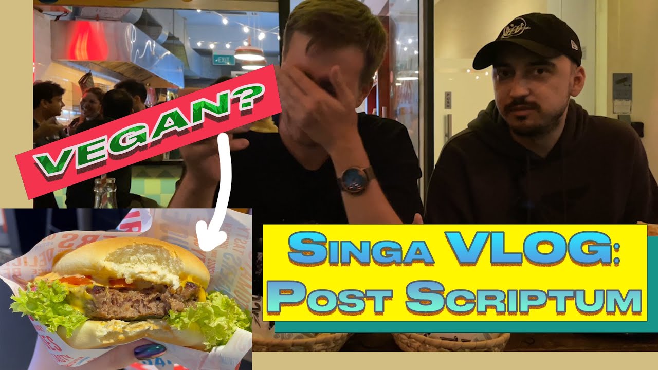 Їжа в Сінгапурі. Singa VLOG: Post Scriptum - YouTube