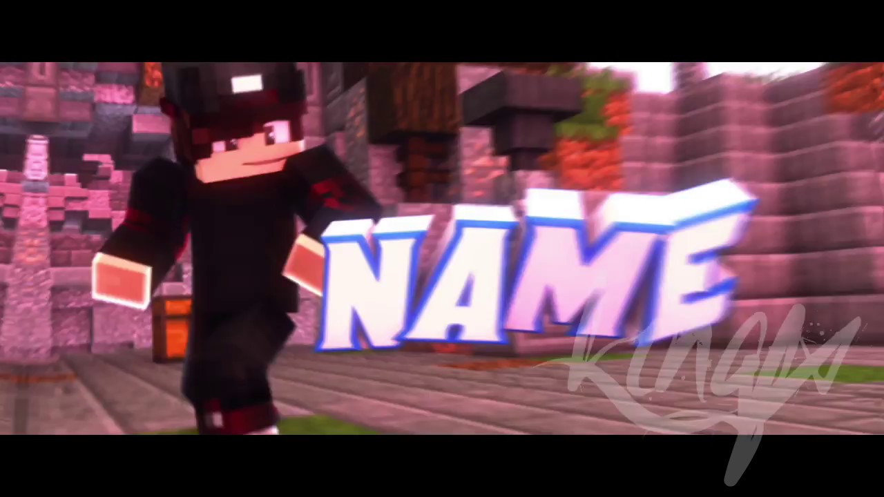 Free Minecraft Intro Template Cinema 4d And After Effects Youtube