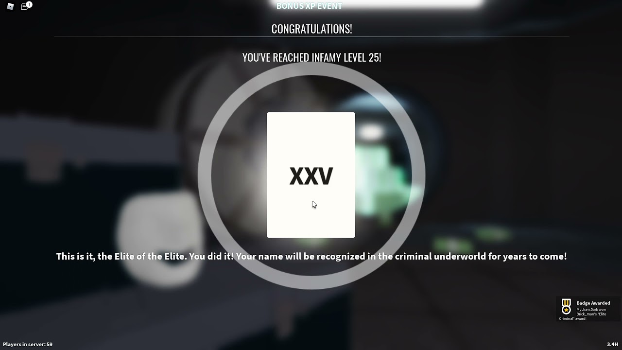 Infamy 25 :D (Notoriety) - YouTube