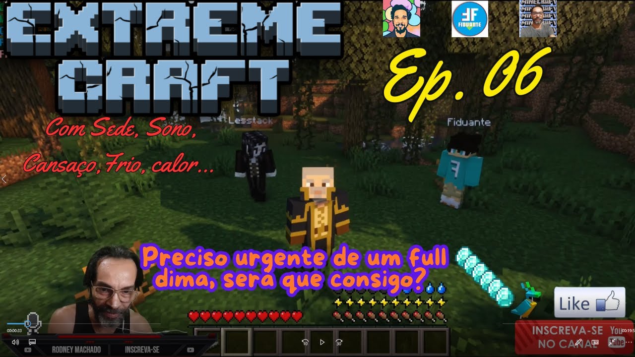 Extreme Craft Minecraft com mods ep 06 com Youtubers - YouTube