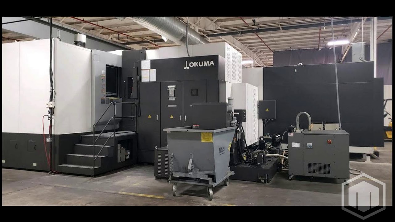 Okuma MA-12500H Dual 40" Pallet Horizontal Machining Center (New in ...