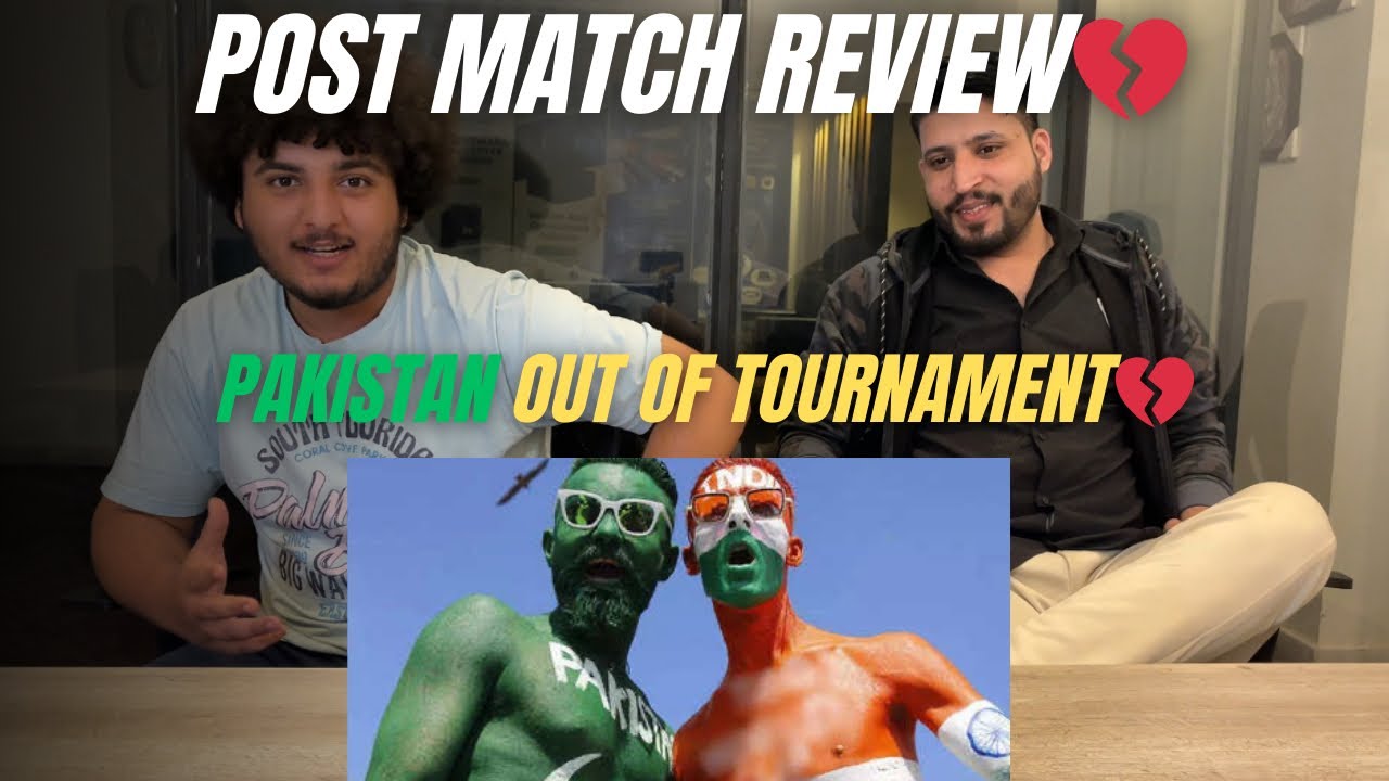Pakistan Out Of Champions Trophy💔 | PAK v IND Post Match Review ...