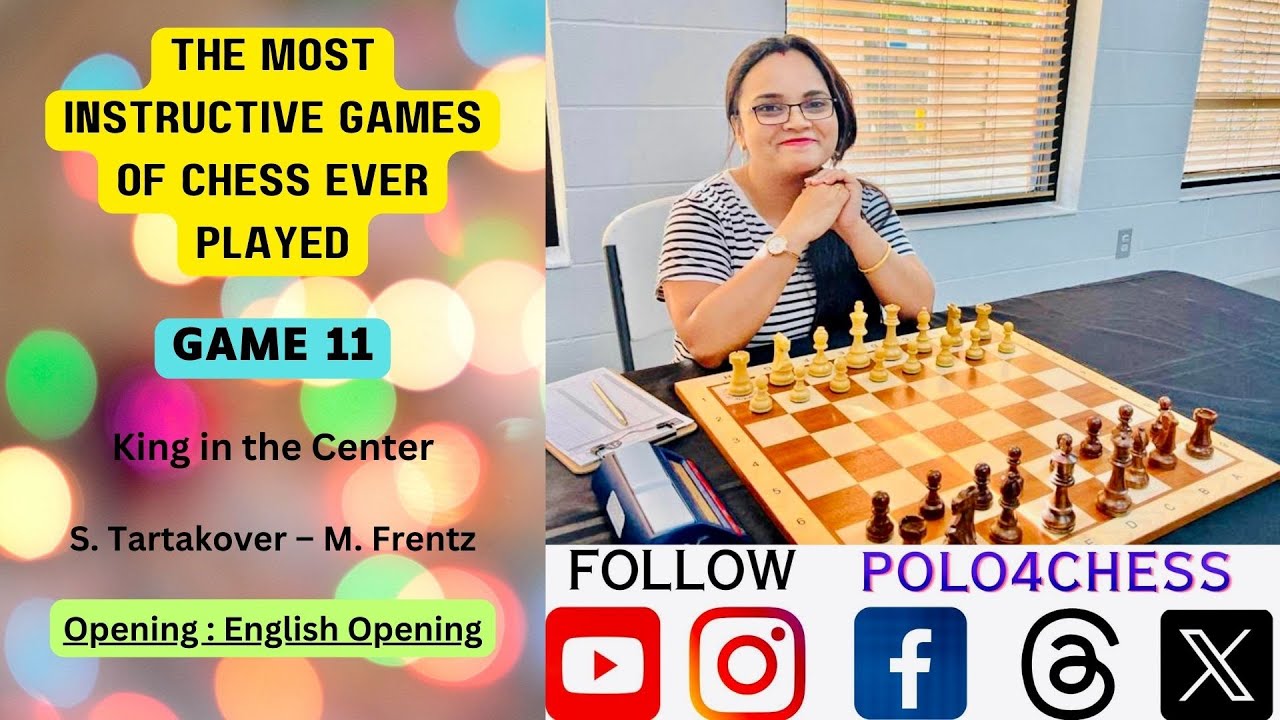 The Most Instructive Games of Chess Ever Played |Game 11|Tartakower ...