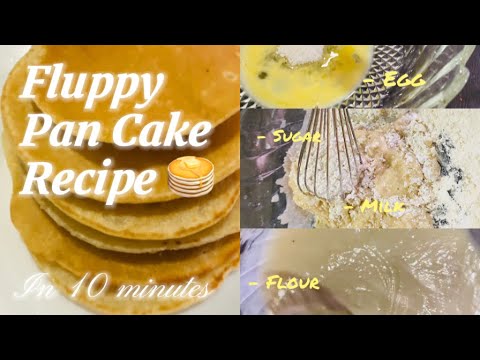 Fluppy Pan Cake Recipe 🥞 | The Food Blog | In 10 minutes 👩🏻‍🍳 - YouTube