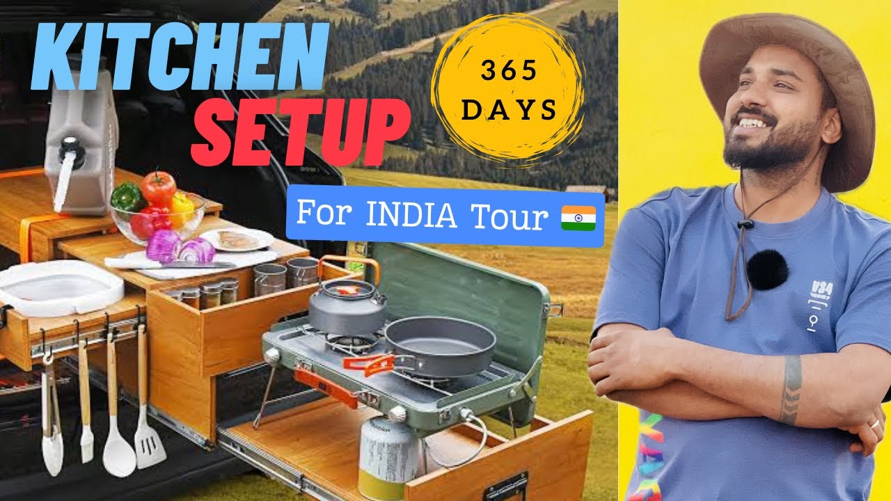 Car Kitchen Setup For All India Road Trip | Camping Setup | @tatamotors ...