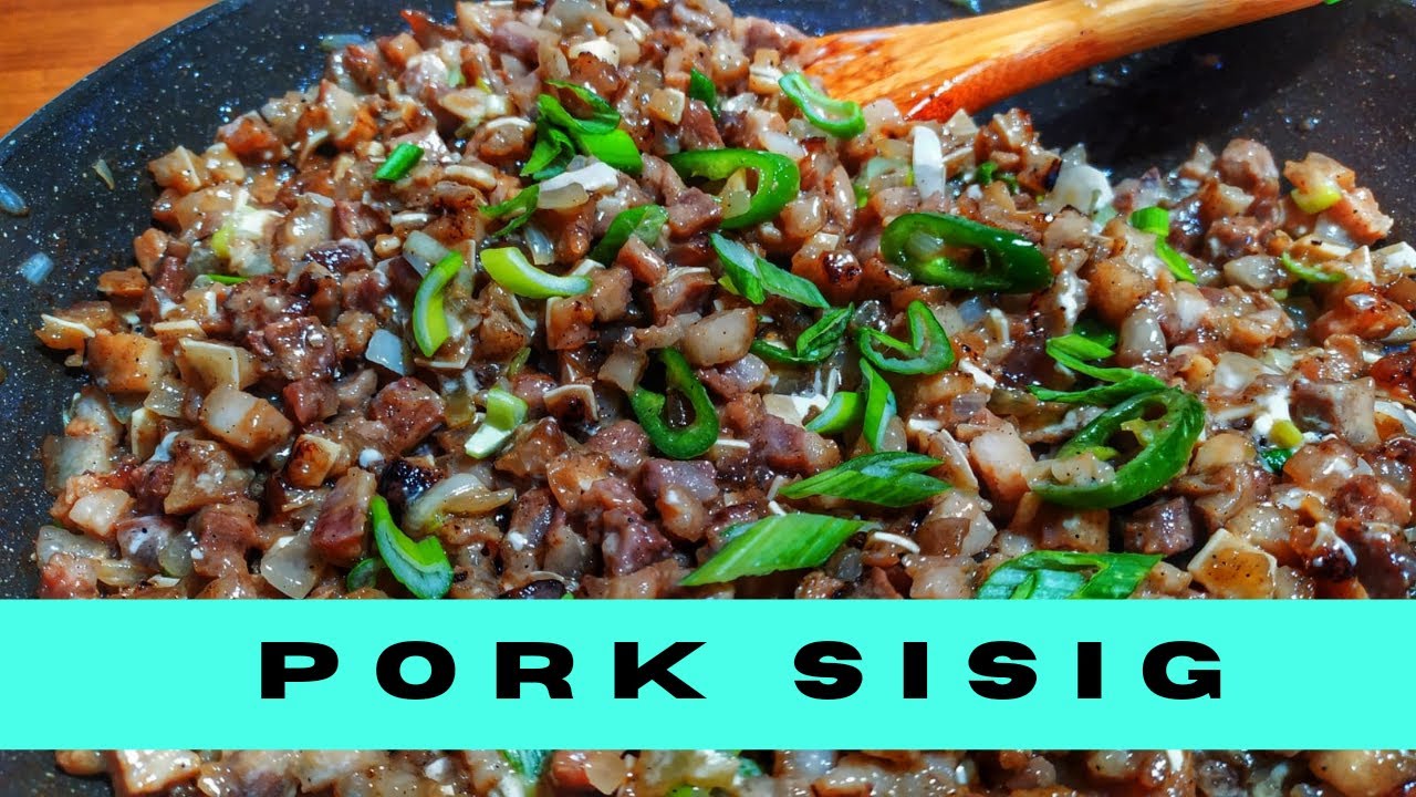 Pork Sisig Recipe | How to Cook Sisig With Mayo Recipe - YouTube