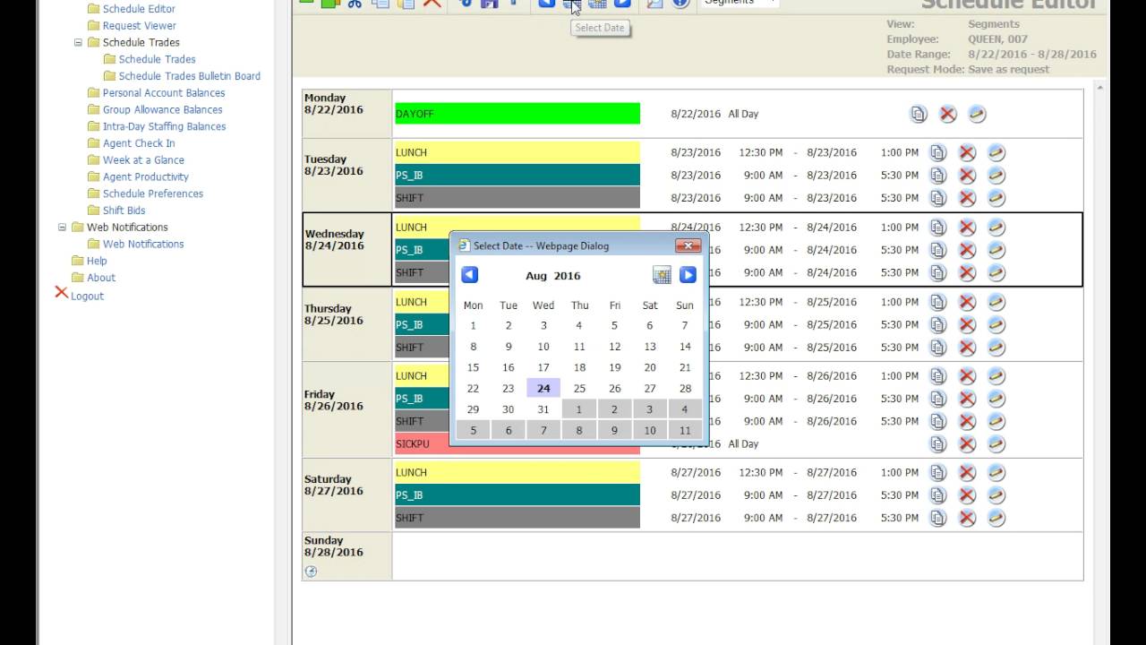*LT 2 eSP: Schedule viewer - YouTube