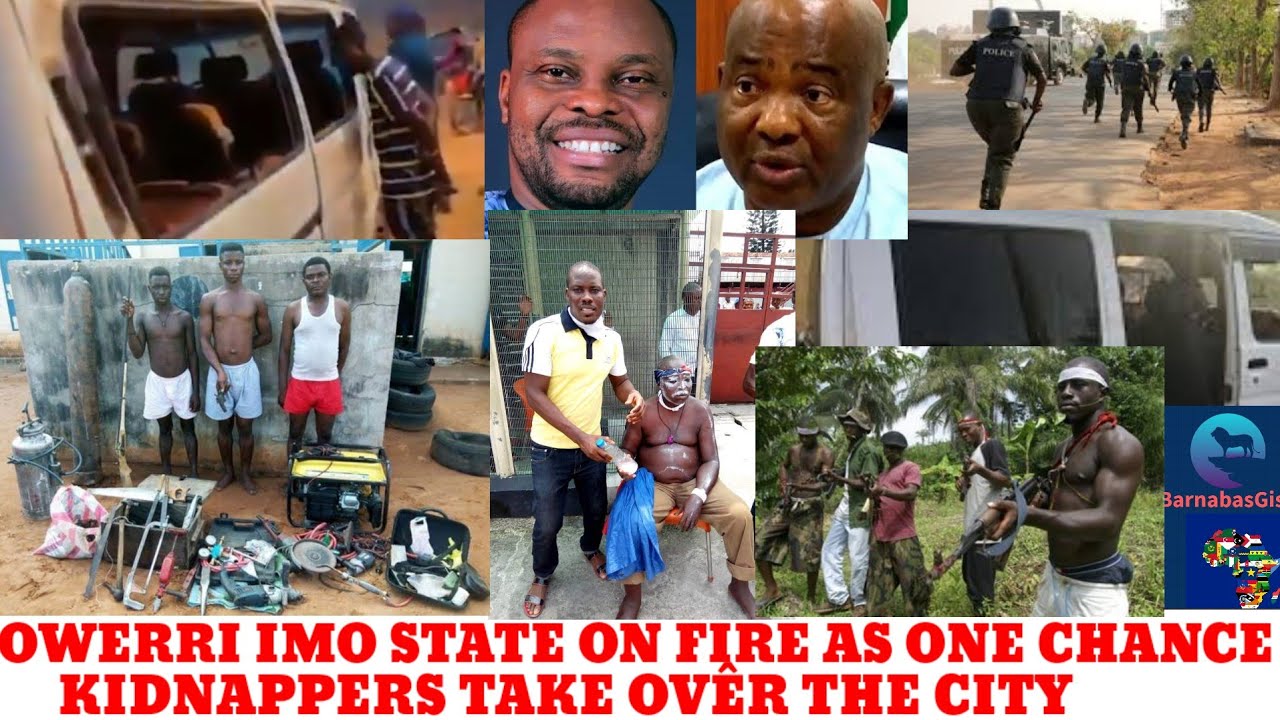 OWERRI: Imo State On Fiře As ONE Chance Kidnáppers Take Over The City ...