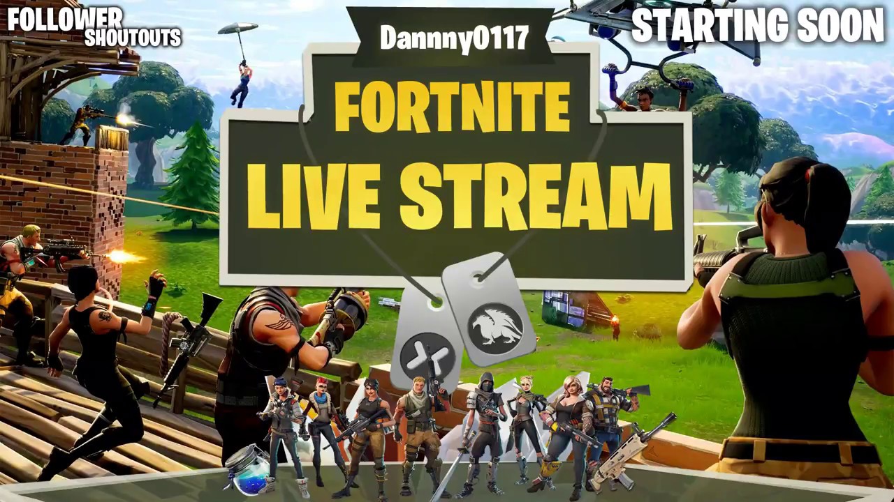 Let's Play - Fortnite: Battle Royale Live Stream VOD! Part 1 - YouTube